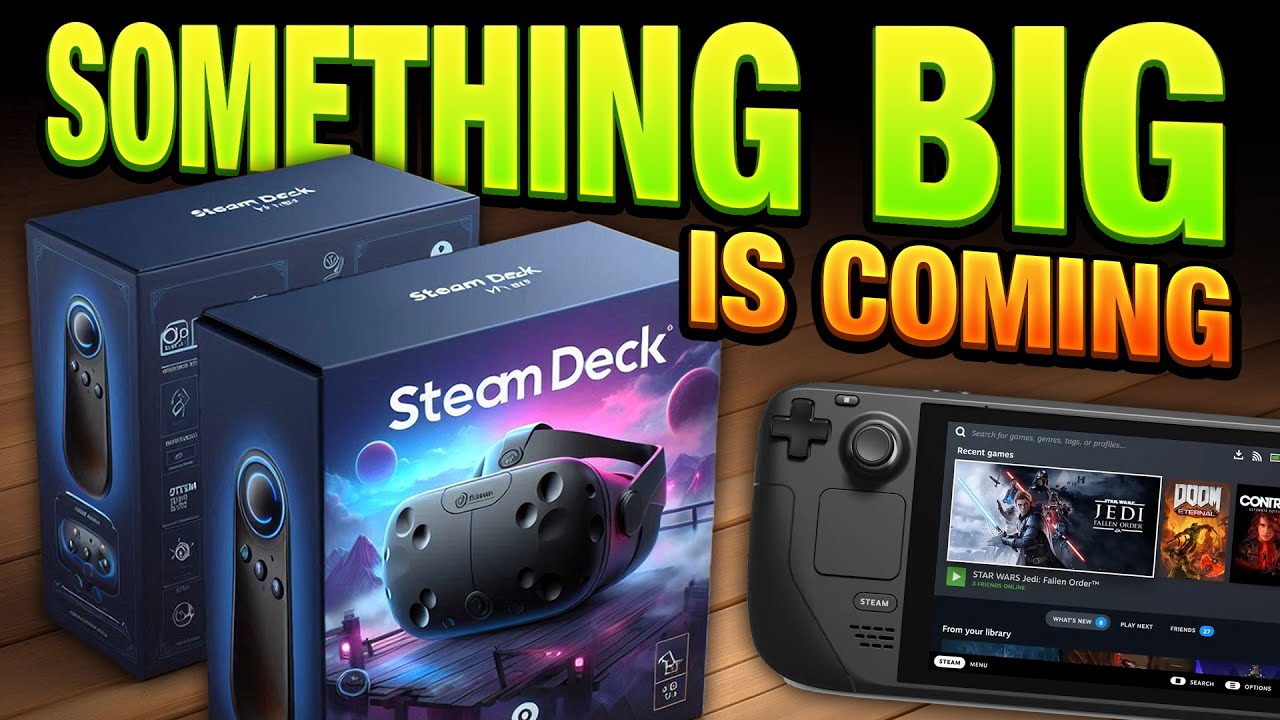 Valve is working on something BIG? Steam Deck VR Headset? - YouTube