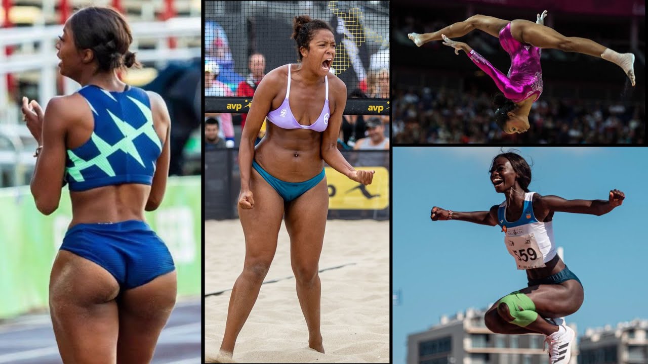 10 plus belles femmes noires en athlétisme sportif - YouTube