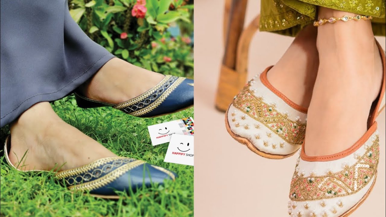 Very beautiful khussa collection for girls😍♥ - YouTube