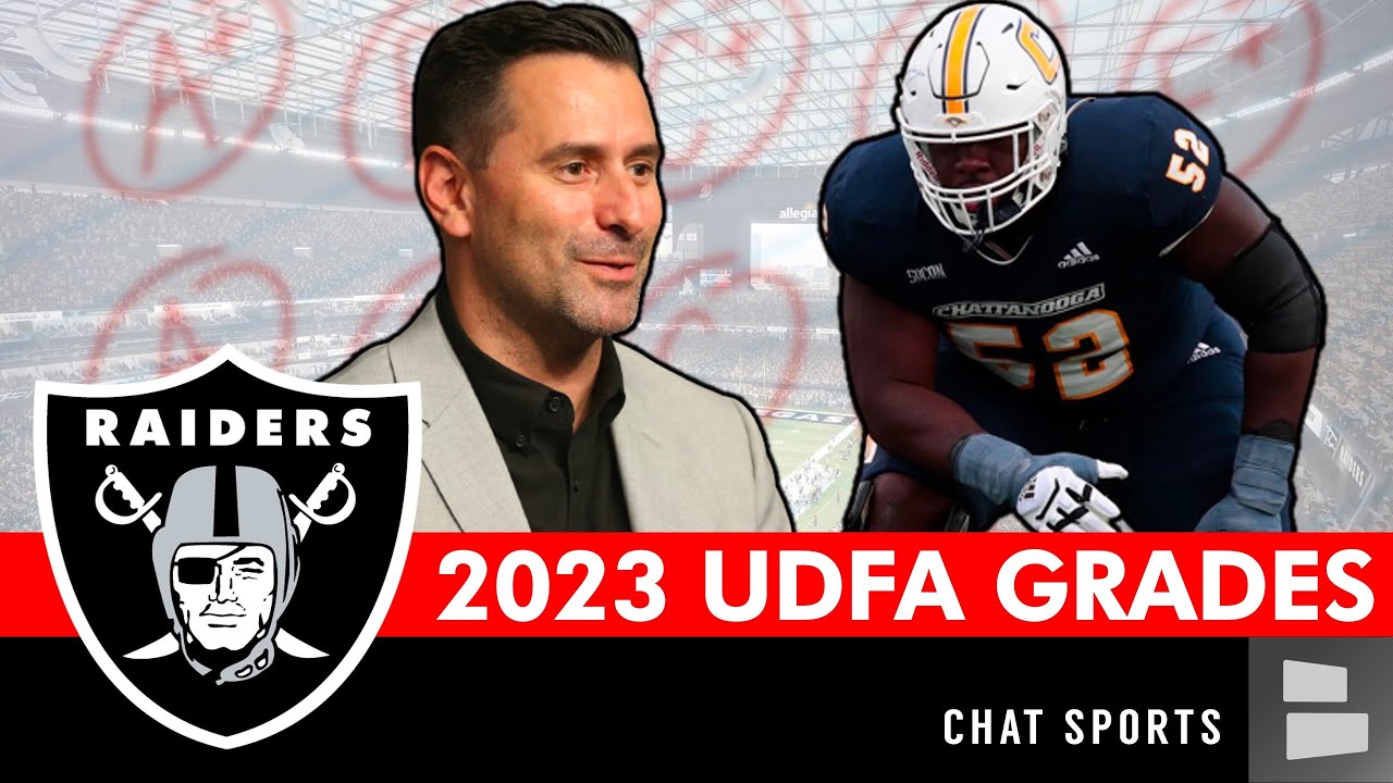 Raiders UDFA Grades: All UDFAs That Signed With Las Vegas After The 2023 NFL Draft Ft. Drake ...