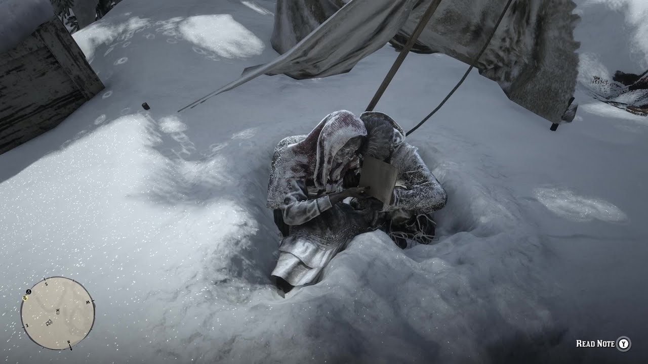 Frozen Couple/Panoramic Map Location- Red Dead Redemption 2 - YouTube