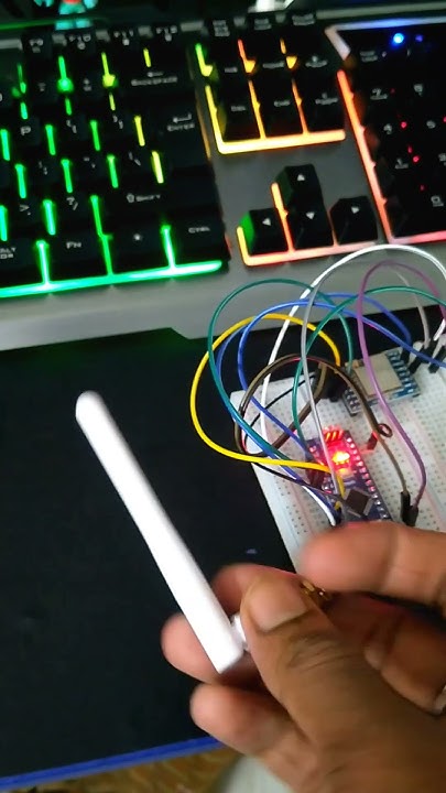Wireless communication using Lora Ra-02 #arduino #electronics #diy #diyroboelectro #project ...