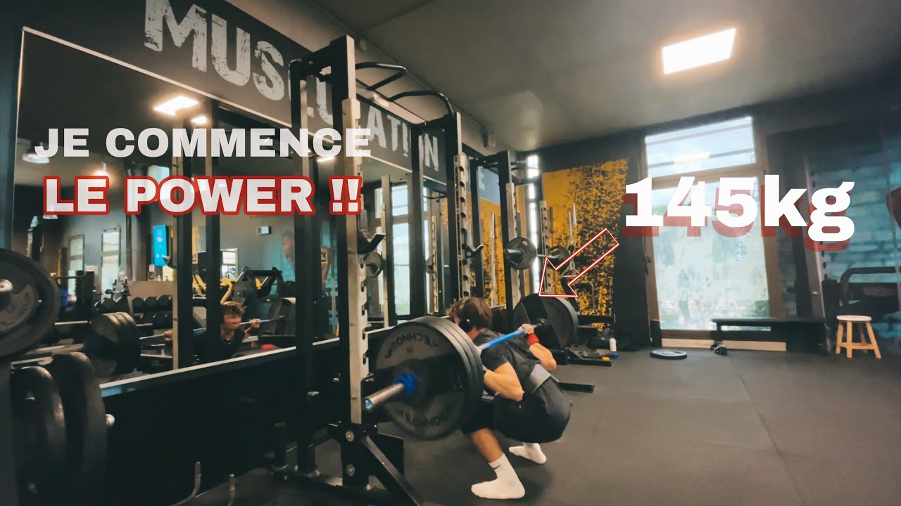 JE COMMENCE LE POWER !! (Semaine 1) - YouTube