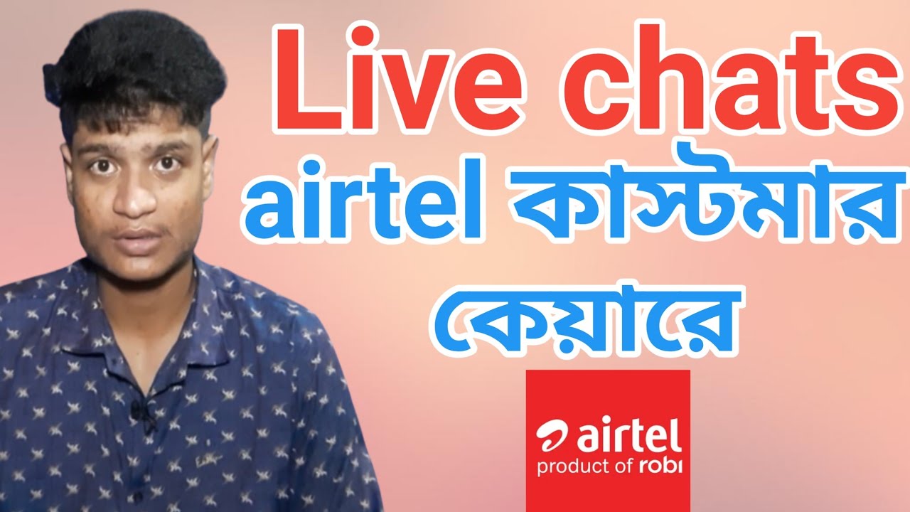 airtel live chat. - YouTube