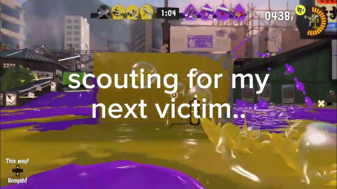 using splatoon motion controls for the first time - YouTube