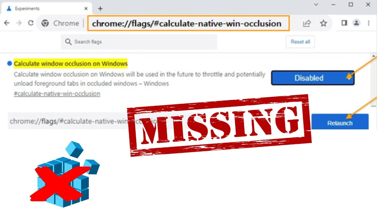 Fix Missing 'Calculate Window Occlusion' on Chrome/Edge/Brave | No ...