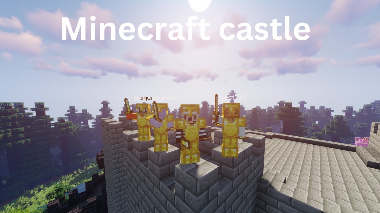 Medieval castle Show off [SCHOOL PROJECT] - YouTube