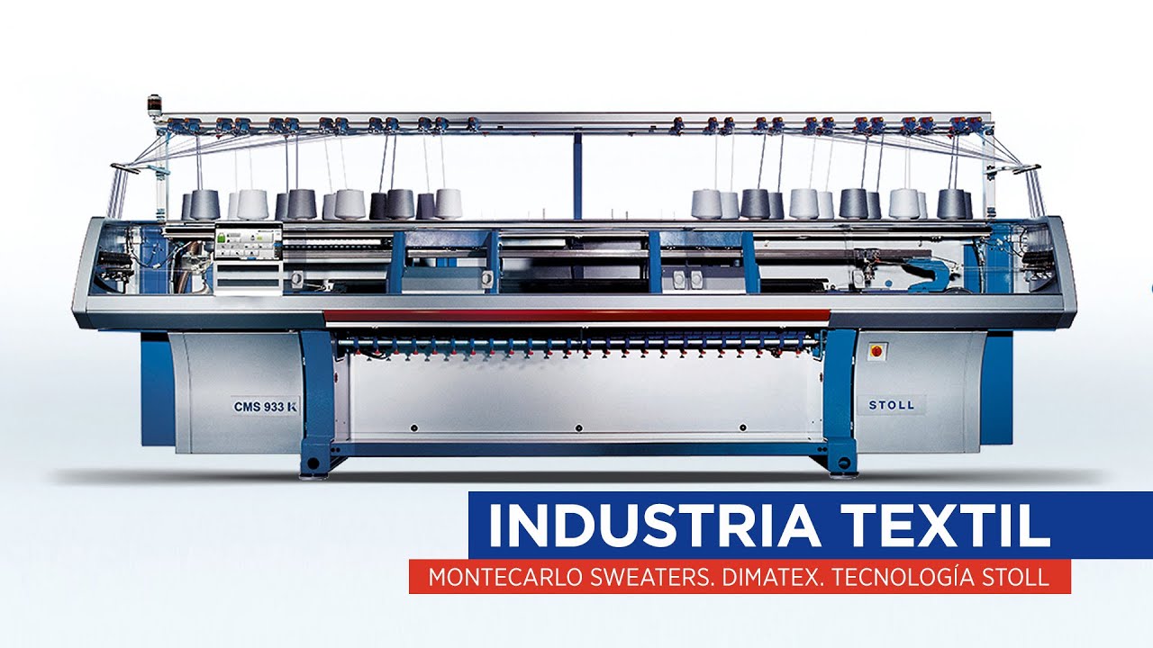 Industria Textil. Inversion en tecnología STOLL CMS 933 HP. Fábrica de ...