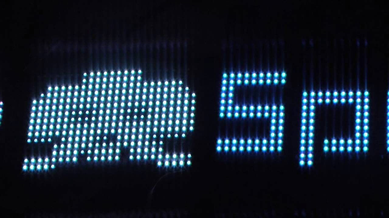 LED Sign - YouTube