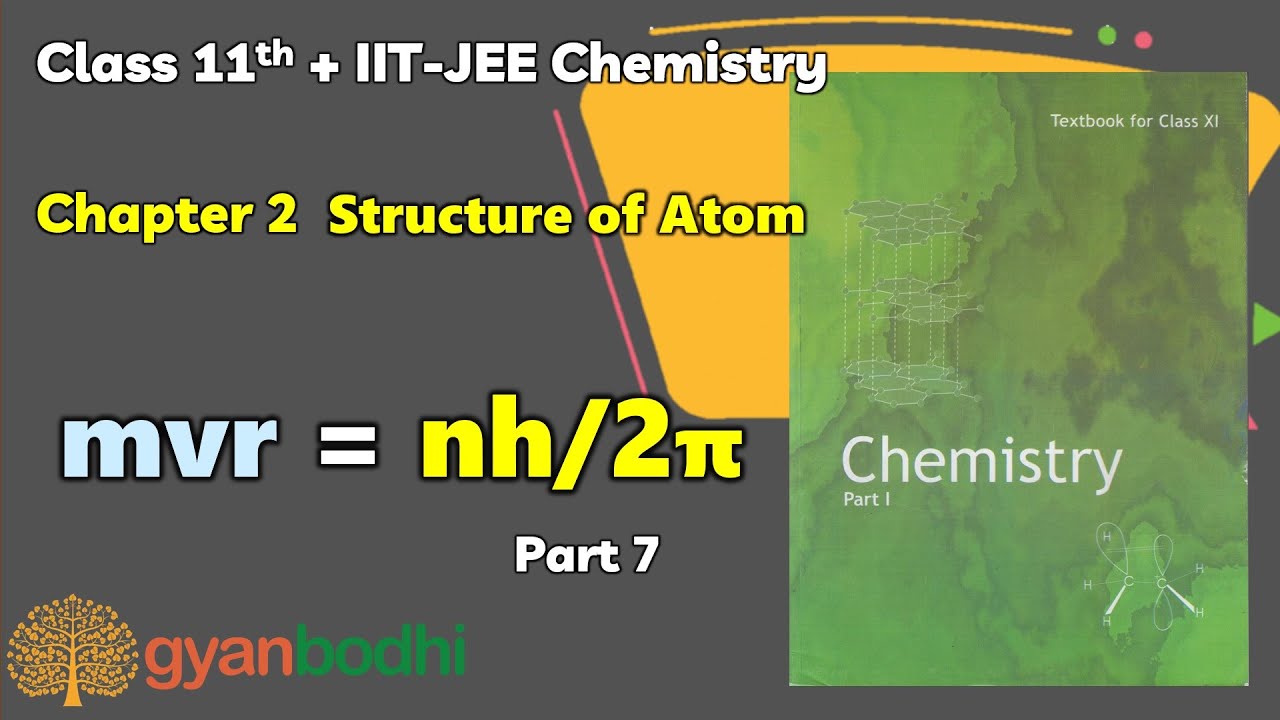 mvr = nh/2π | Class 11 Chemistry, Chapter 2 | Part 7 | Gyanbodhi - YouTube