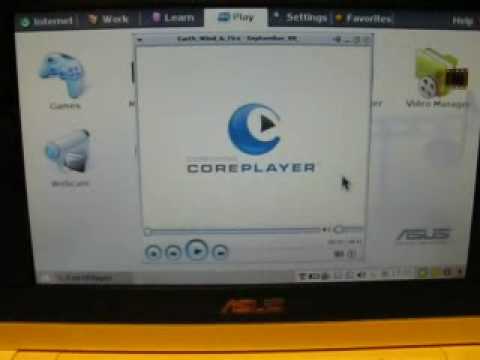 CorePlayer Pro Linux / Eee PC Demo