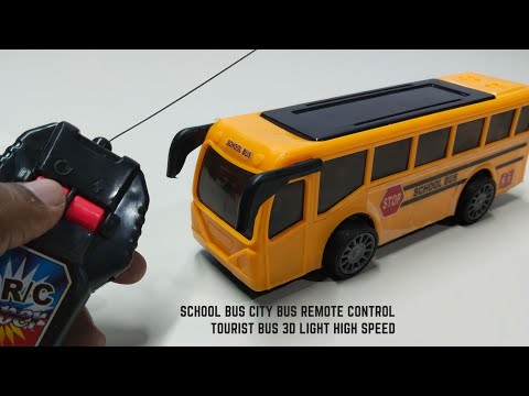 radio-controlled bus | remote control bus | rc bus toy bus school bus ...