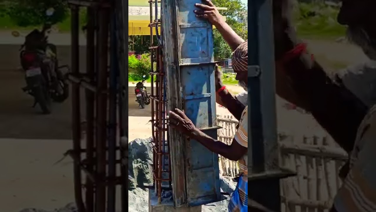 12" X 15" | 1' X 1'3" | 300 X 38mm RCC column concrete process | How ...
