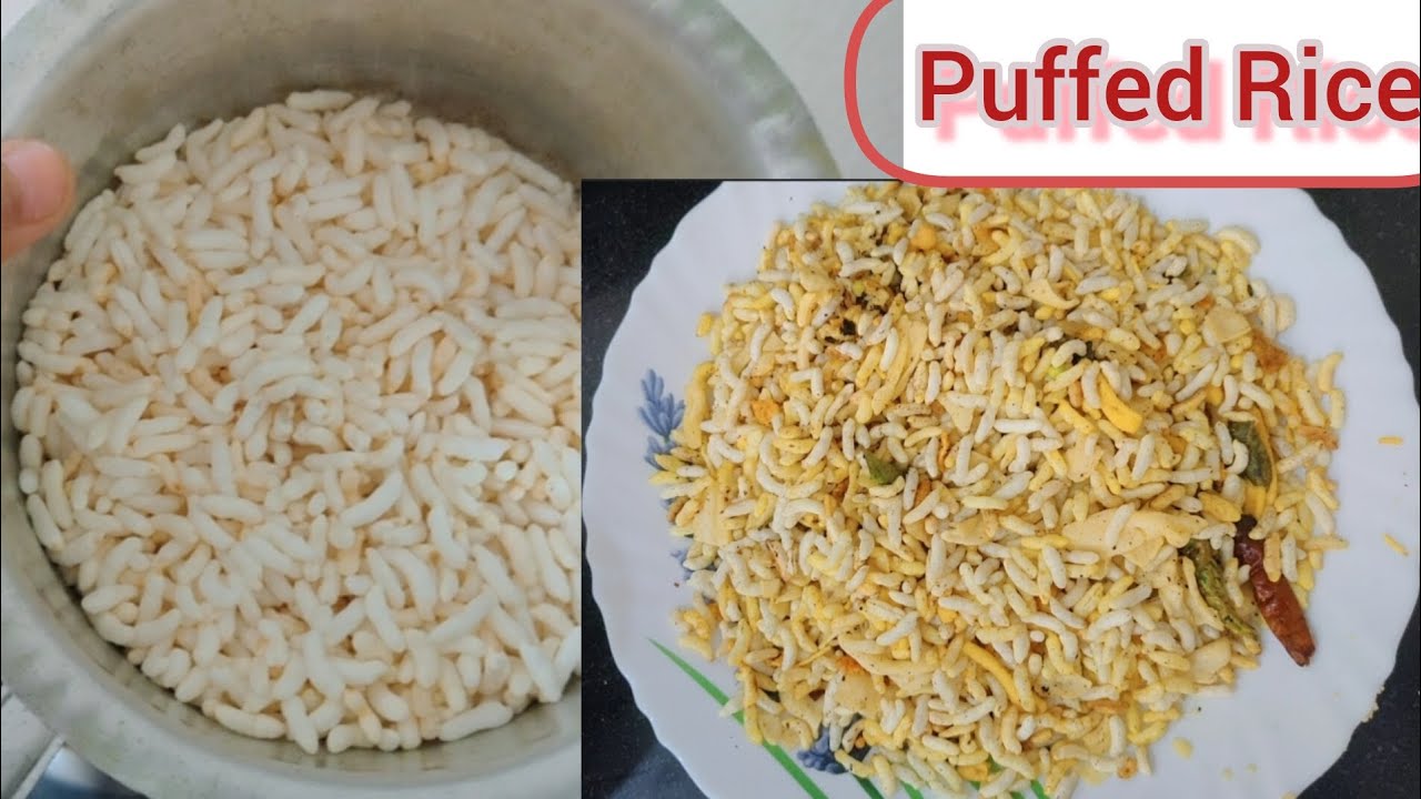 Puffed Rice Recipe #puffed_rice #muri #jhalmuri #chura - YouTube