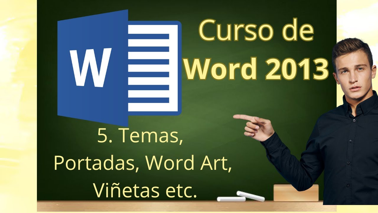 Curso de Word 2013. 5-Temas, Tipo letras, Viñetas. Tutorial completo ...
