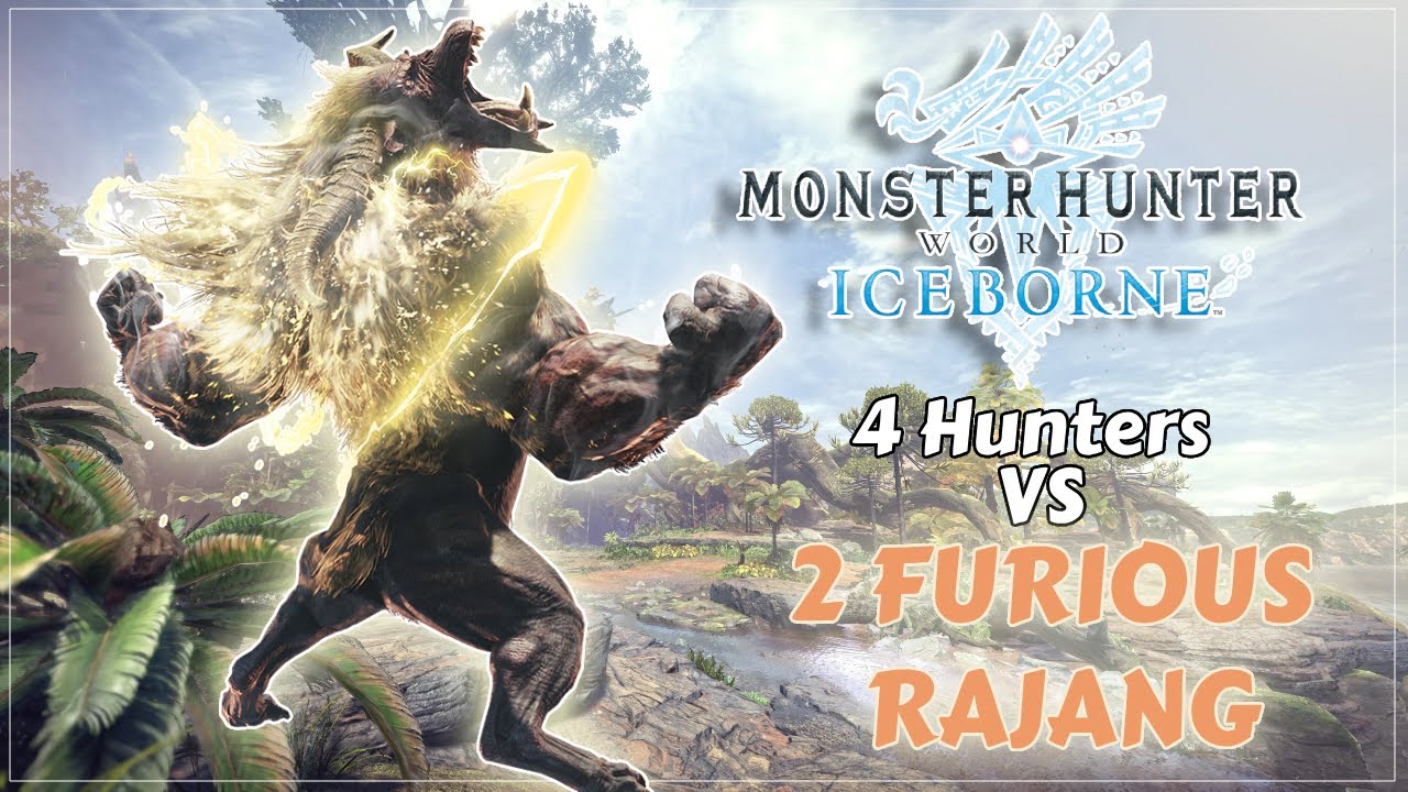 Furious Rajang | Monster Hunter World: Iceborne - YouTube