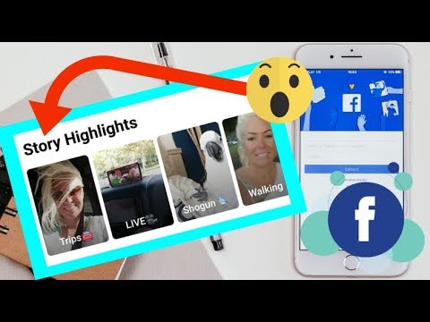 2018 How to add Facebook Story Highlights on your profile - YouTube