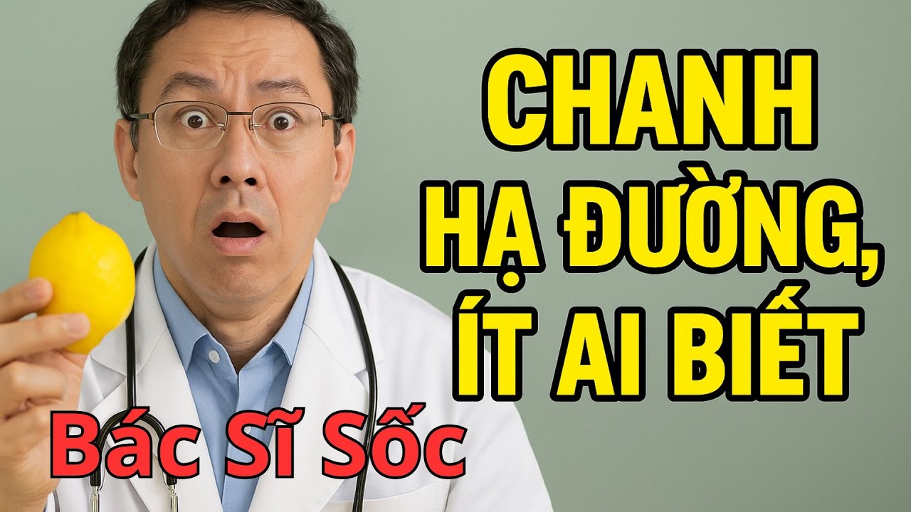 Bác sĩ Mỹ phân tích: Nước chanh ảnh hưởng đến tốc độ hấp thu đường và ...