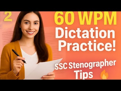 SSC Stenographer 60 WPM ⚡Fast Typing Tricks That Actually Work ...