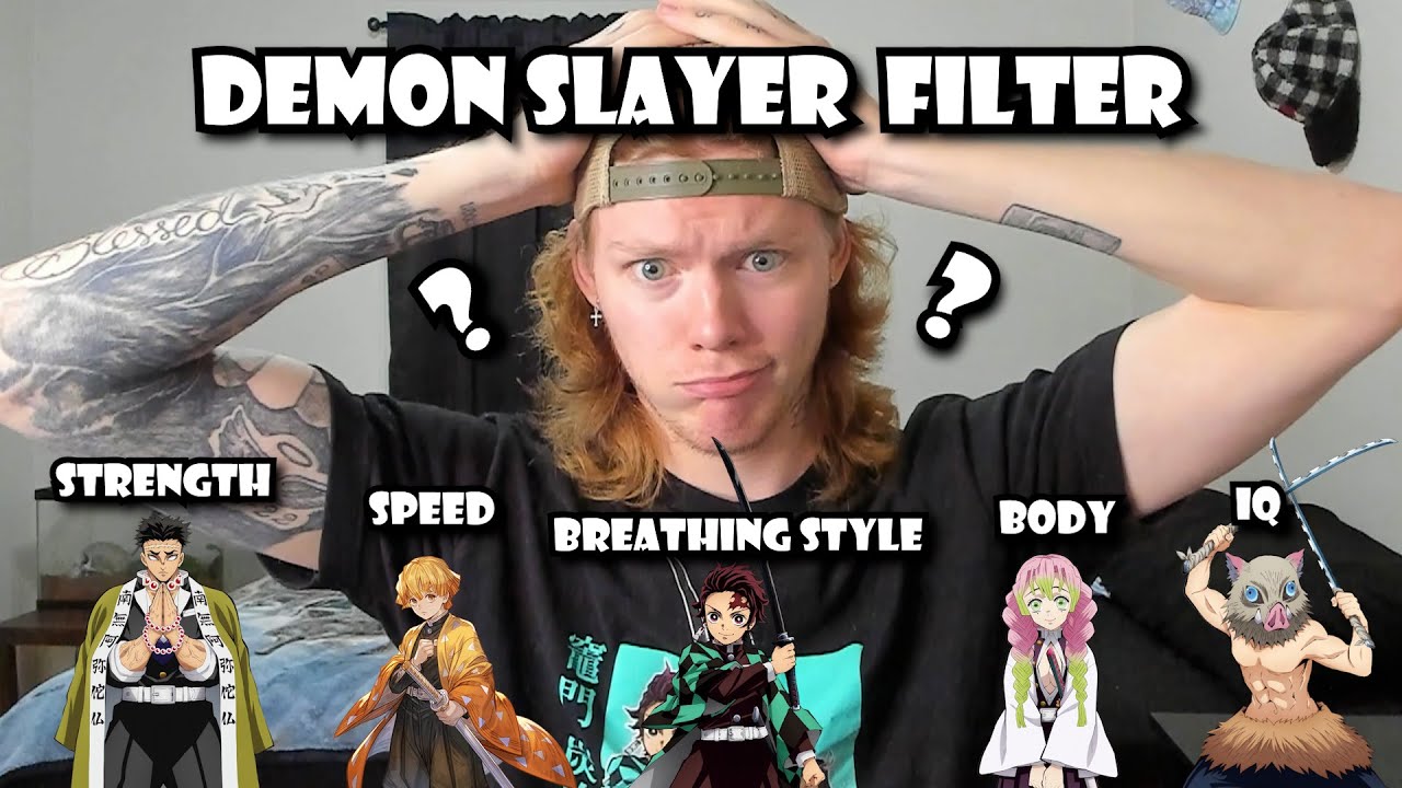 Demon Slayer Filter Compilation - YouTube