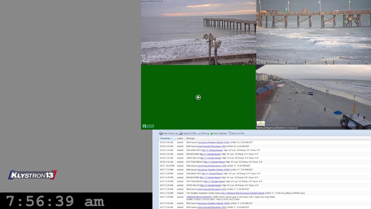 🔴LIVE: Daytona Beach Weather Radio with Live Radar - YouTube