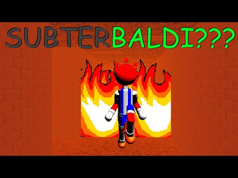 SUBTERBALDI? Update? (Baldi Mod) - YouTube