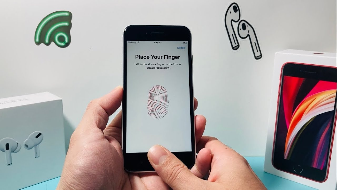 How to Add Another Fingerprint on iPhone - YouTube
