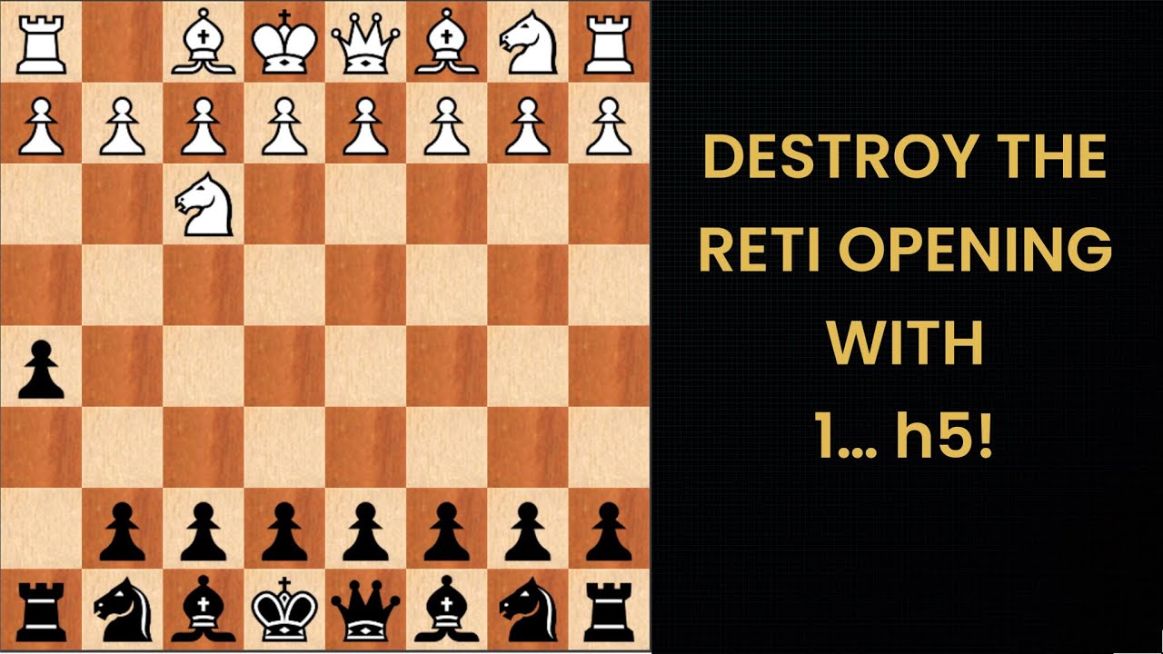 Learn how to destroy the Reti Opening with h5! (Part 1) - YouTube