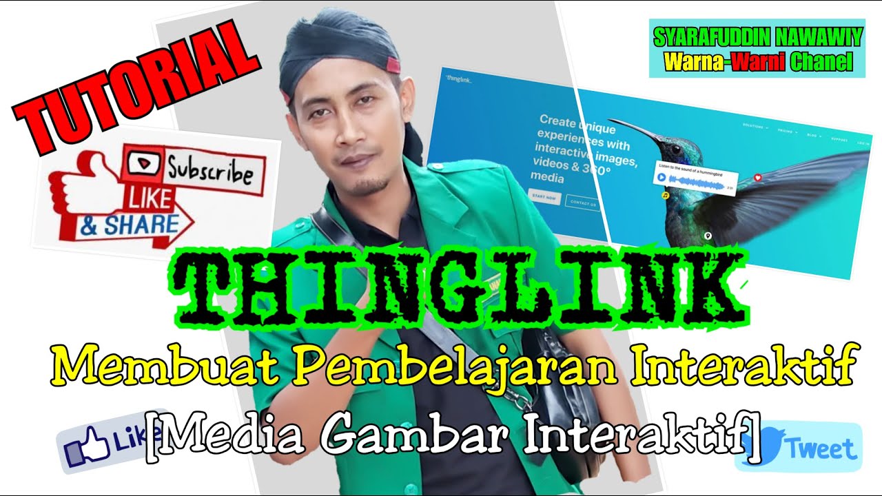 Tutorial Thinglink - Membuat Pembelajaran Interaktif (Media Gambat Interaktif) - YouTube