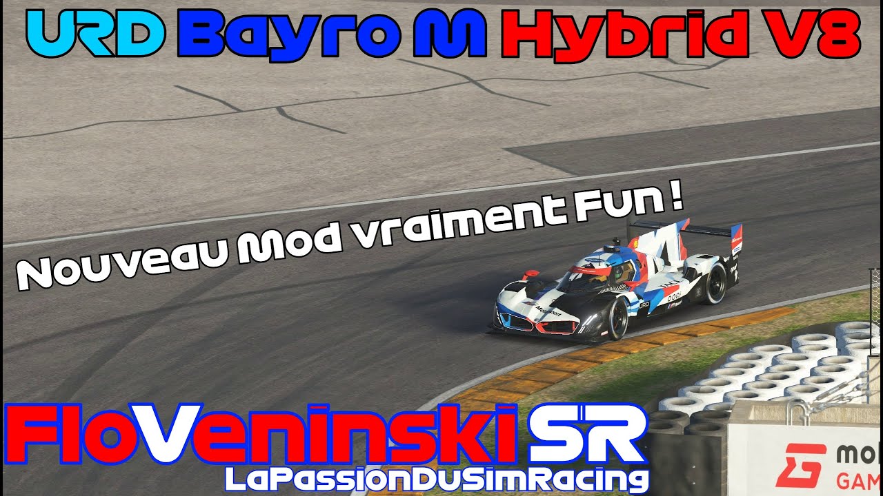 🔵🔴 Présentation + Test de la Bayro M Hybrid V8 LMDH d'URD 🏁 - YouTube