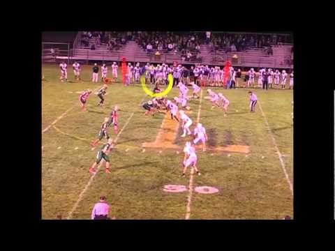 Garrett Krueger Lindbergh Football Highlights #11 2011 - YouTube