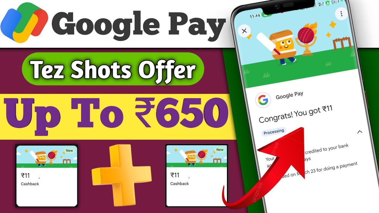 Google Pay Tez Shorts TRICK🔥 Earn Upto 650 Cashback | Google Pay New ...