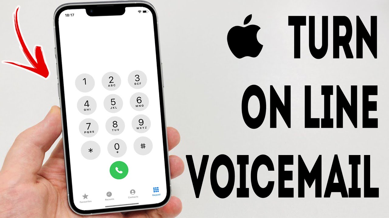How To Turn On Line Voicemail On iPhone - Full Guide - YouTube
