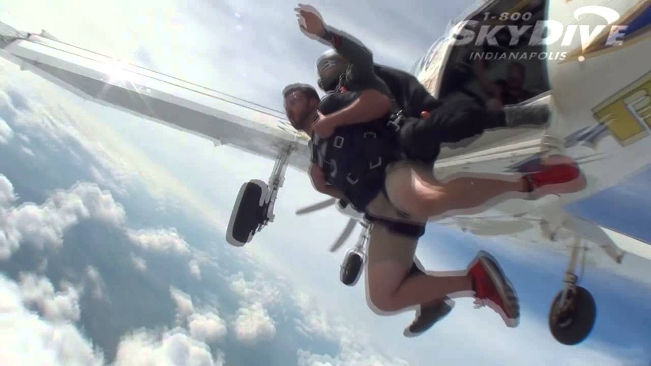 Josh Kramp's Tandem skydive! - YouTube