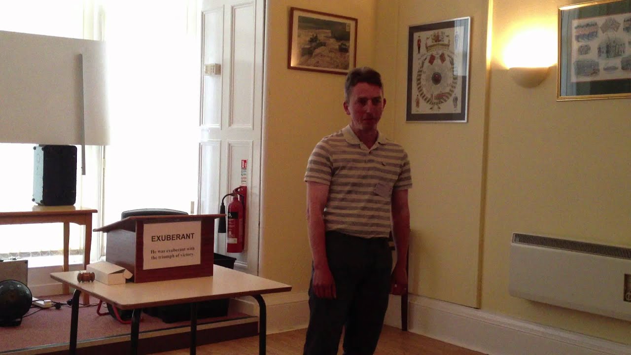 Stephen Dix CC9 Are You Sitting Comfortably - YouTube