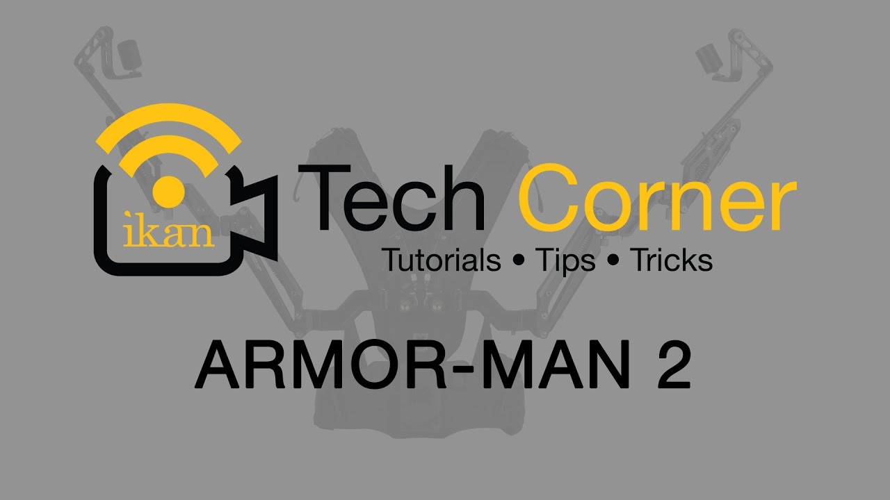 Armor-Man 2 (Tilta) Gimbal Exoskeleton Support | Ikan Tech Corner - YouTube