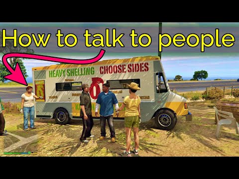 GTA 5 how to talk to people | How to talk to people in GTA 5 - YouTube