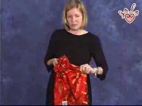 Troubleshooting: Spreading fabric around rings - YouTube