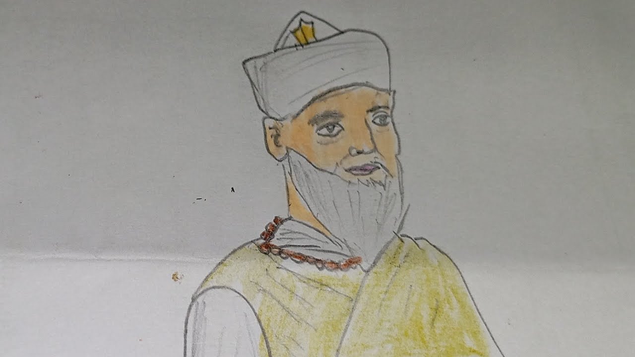 Ramasingh Kuka drawing {Live drawing tutorial/Live stream drawing ...