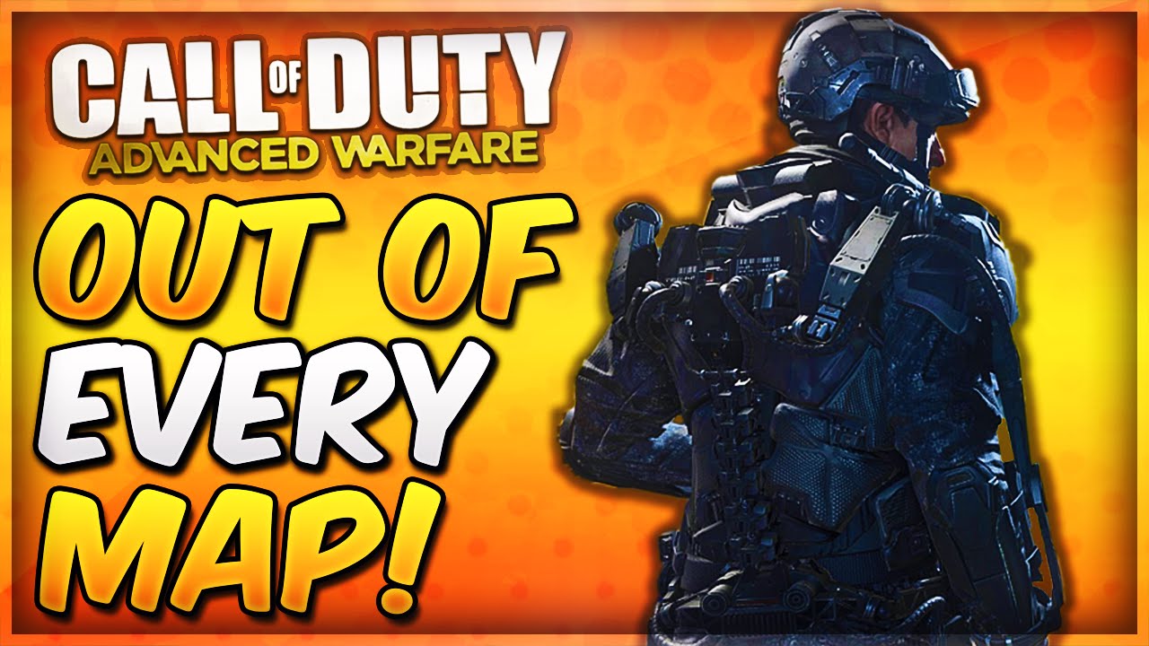COD Advanced Warfare OUT OF EVERY MAP Glitches & Tutorial! (AW Glitch ...