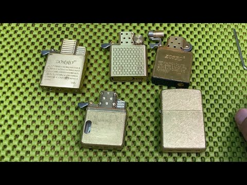 Zippo 48267 street brass with Zorro insert lighter SOUND 🛎️ - YouTube