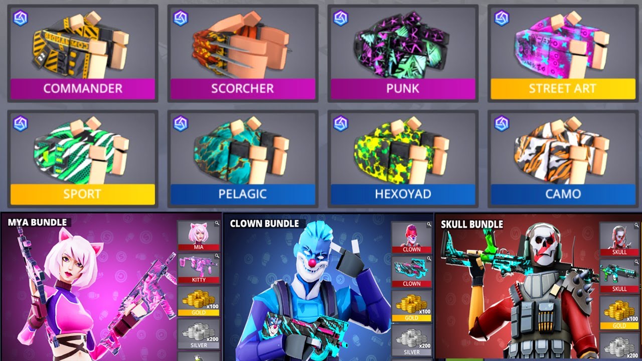 POLYWAR - UPDATE 2.1.0 NEW Guns, Gloves and SKINS (Android Games) - YouTube