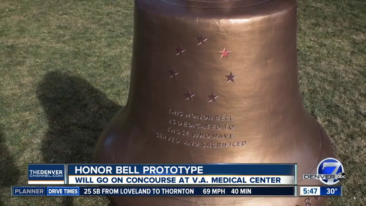 Honor Bell prototype to go on display at VA Medical Center - YouTube