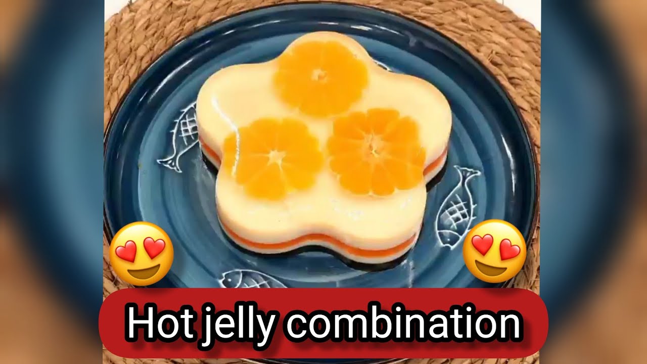 Combined jelly in one minute🤩🔥The easiest method of combining jelly😝 ...