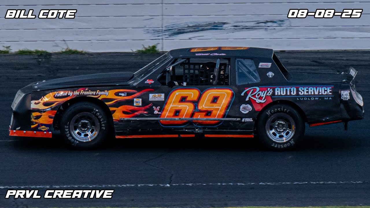 Bill Cote | #69 Street Stock (STAFFORD // 08-08-25) - YouTube
