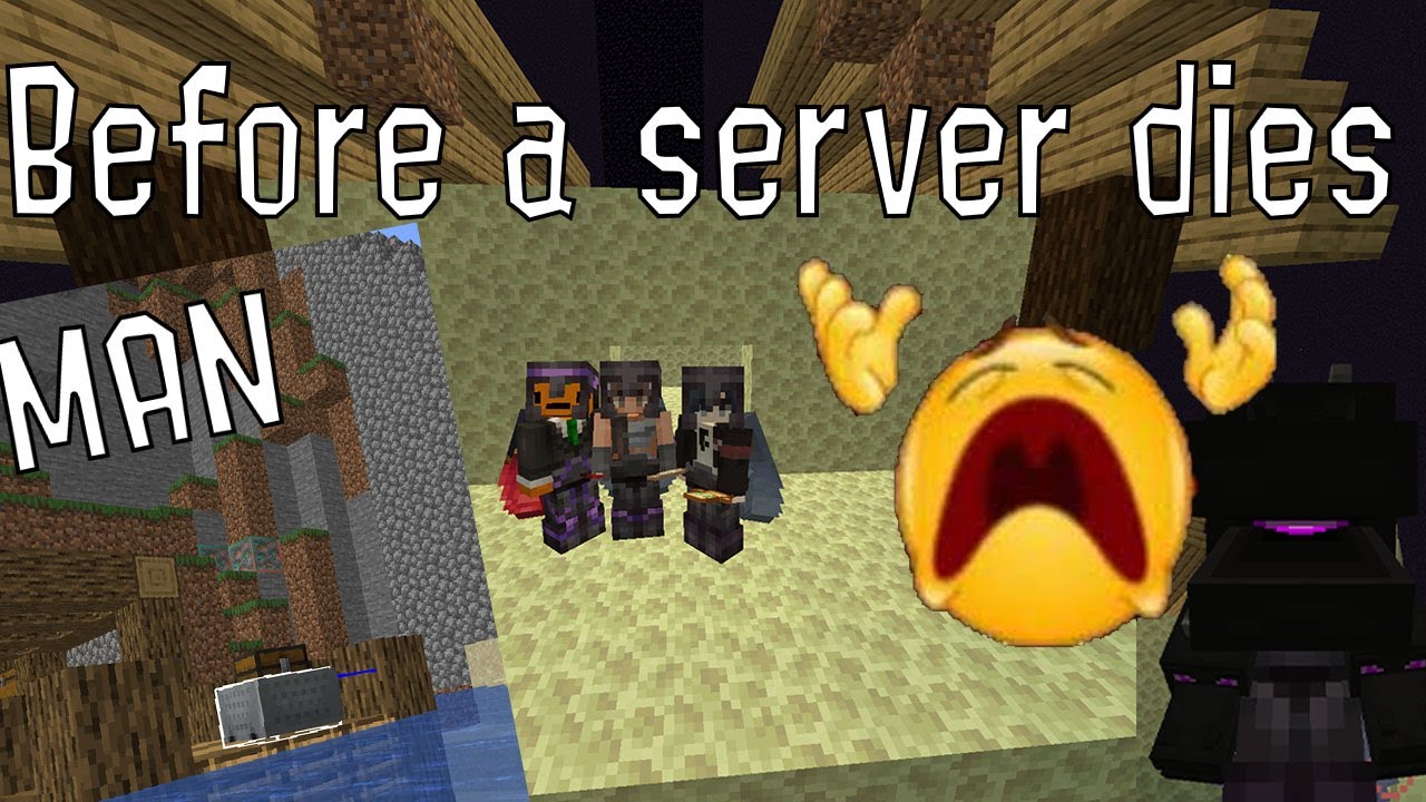 The servers dead 1.20 funny moments - YouTube