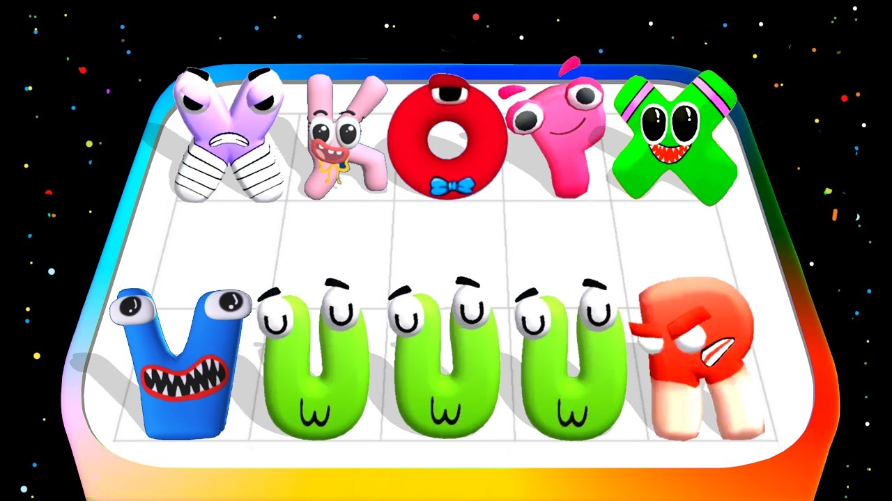 ALL NEW ALPHABET MONSTER MERGE MASTER - MERGE BATTLE GAMEPLAY Part 2 ⭐⭐ ...