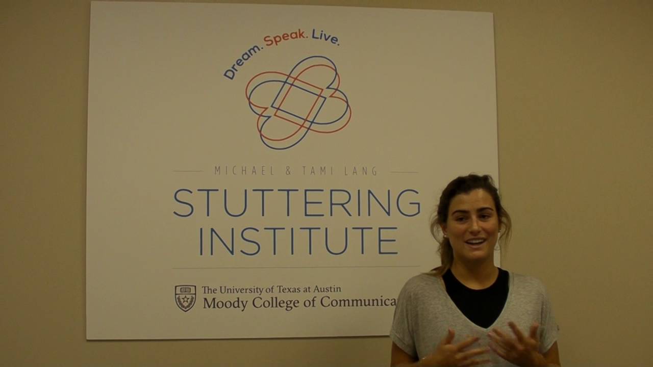 UT Austin - Lang Stuttering Institute - YouTube