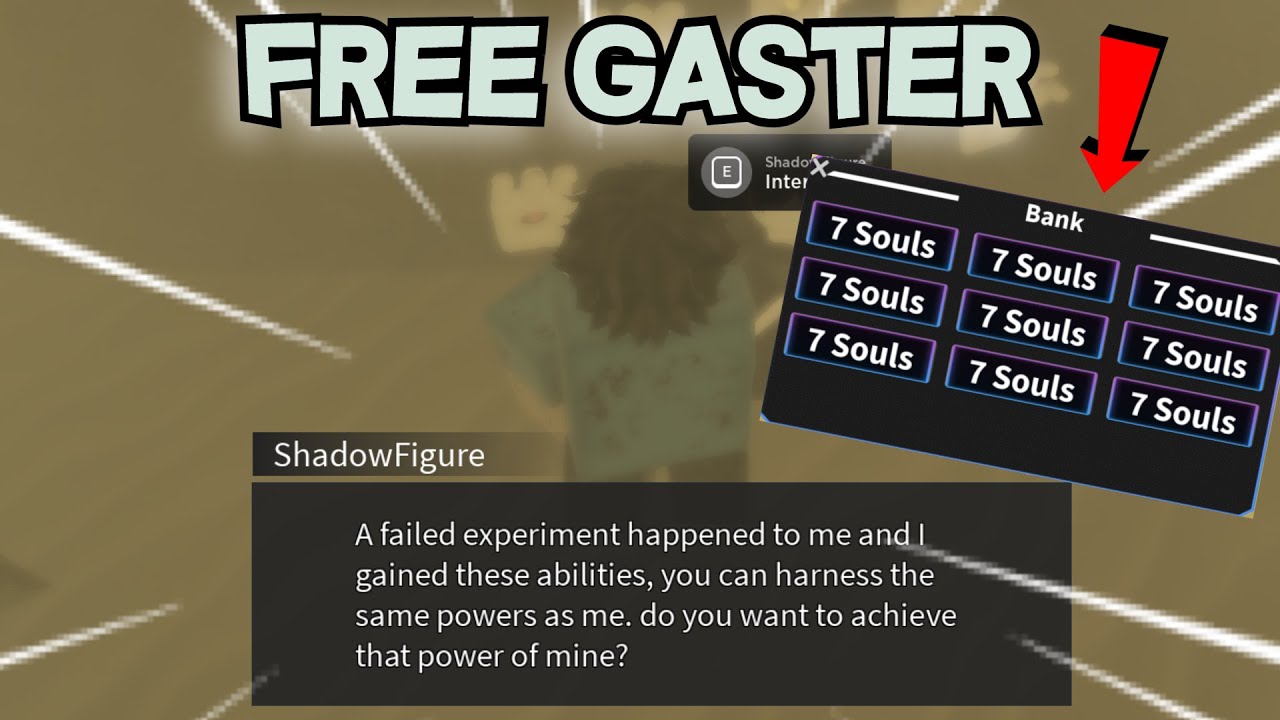 [AUT] How To Get GASTER FREE (AFTER PATCH!!) - YouTube