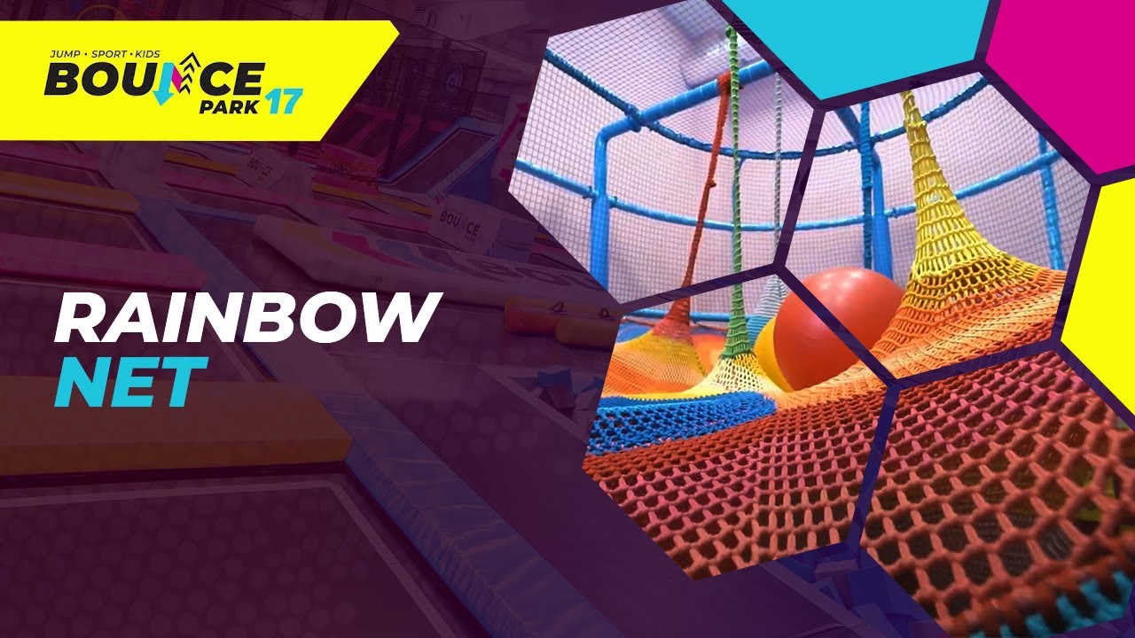 Rainbow Net | BOUNCE PARK 17 - YouTube